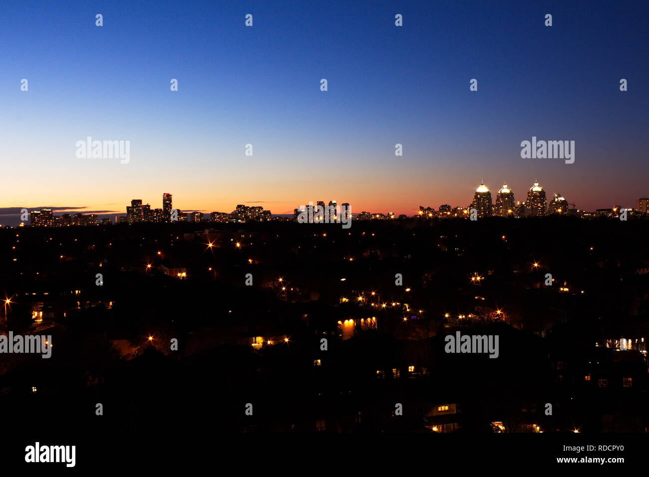 Beautiful Sunset from my Window Stock Photo - Alamy