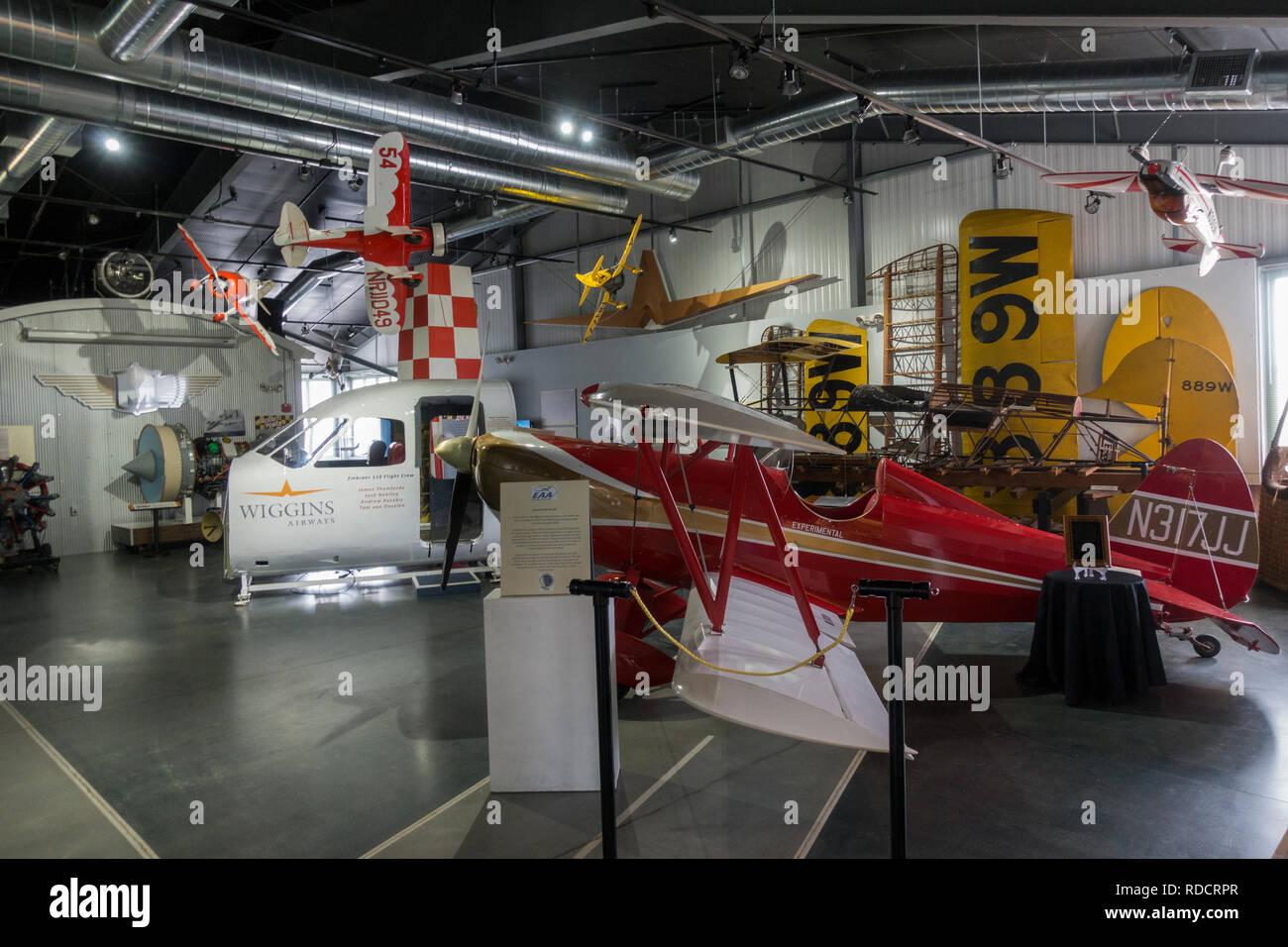 Aviation Museum of New Hampshire in Manchester Stock Photo - Alamy