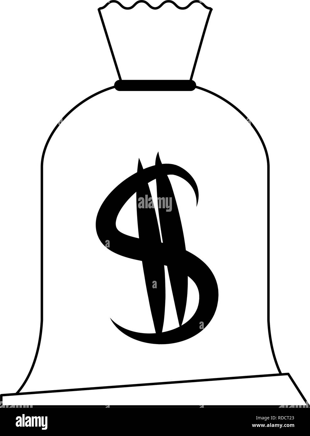 Sack bag symbol Stock Vector Image & Art - Alamy