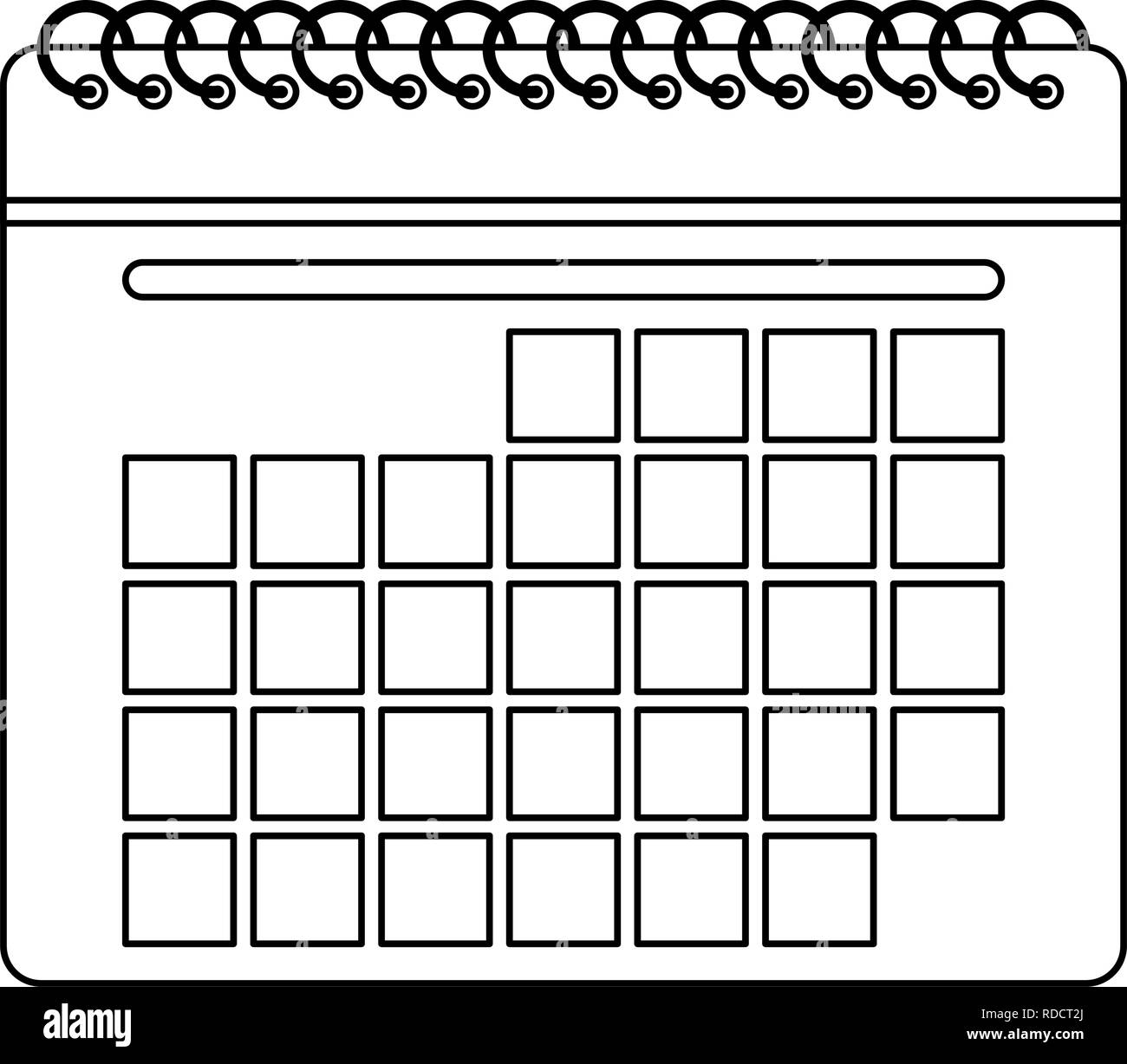 Schedule calendar symbol Stock Vector Image & Art - Alamy