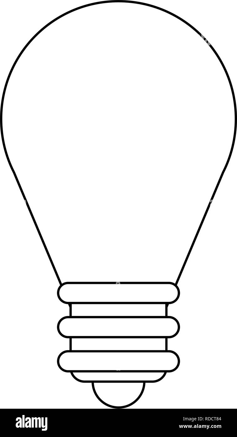 Bulb light symbol Stock Vector Image & Art - Alamy