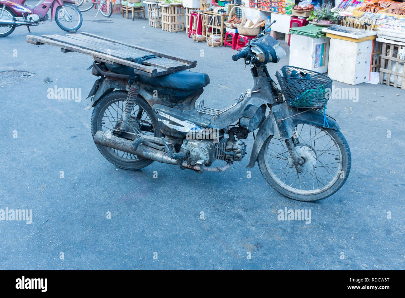 Old Moped High Resolution Stock Photography and Images - Alamy
