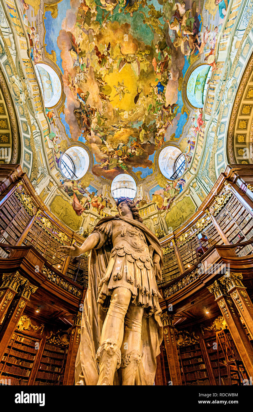 Austrian National Library Ceiling High Resolution Stock Photography and ...