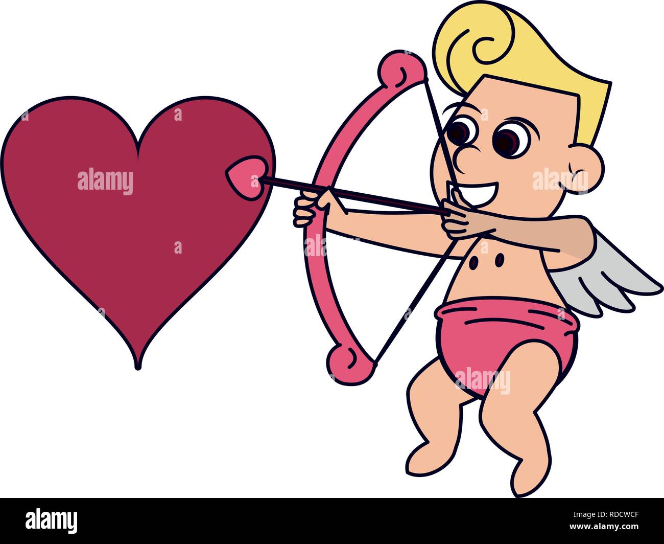 Heart harp Stock Vector Images - Alamy