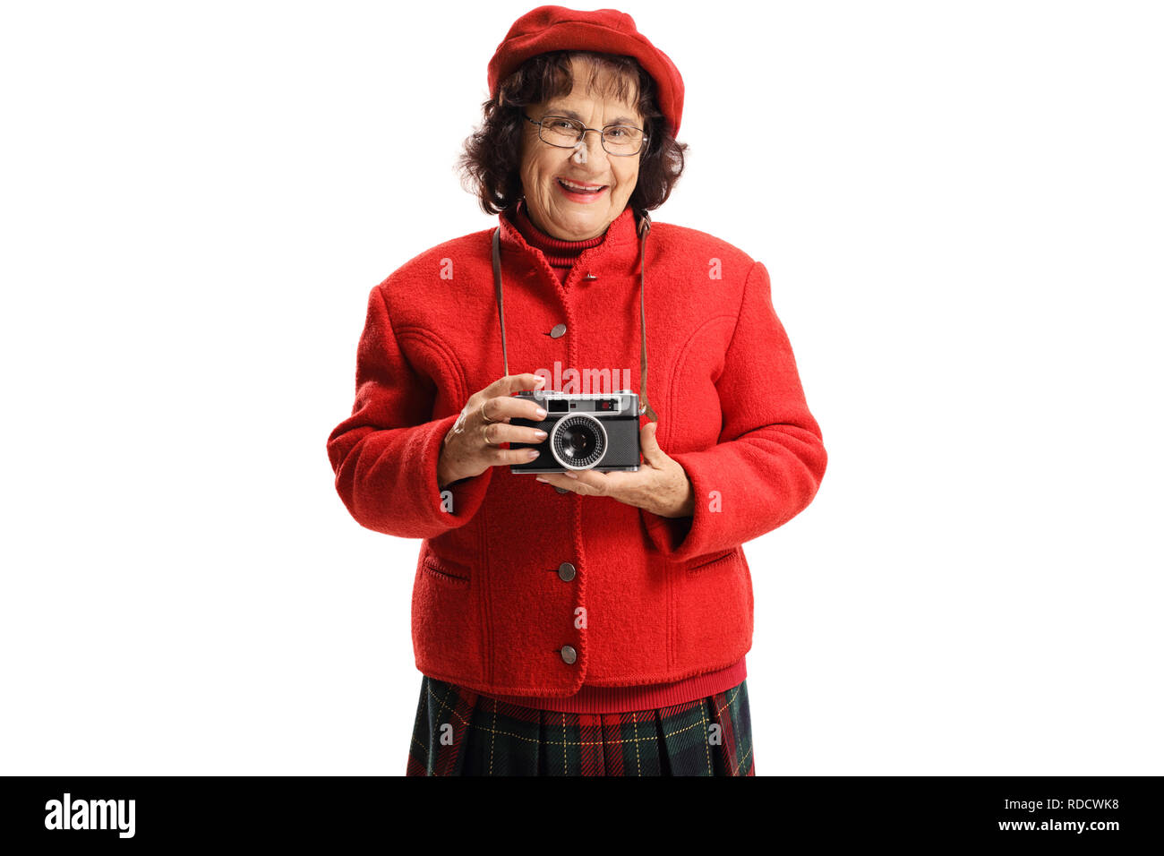 Smiling old lady hi-res stock photography and images - Alamy