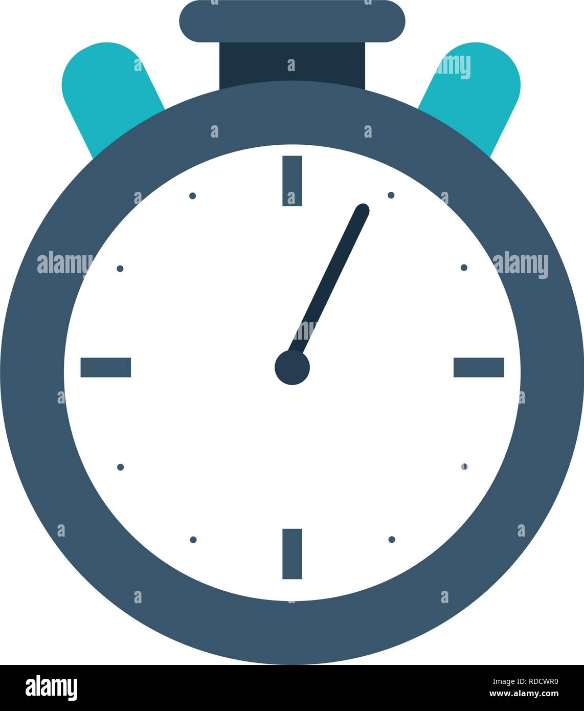 Timer clock symbol Stock Vector Image & Art - Alamy