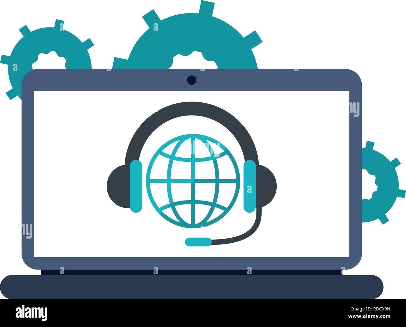 Call center and customer service Stock Vector Image & Art - Alamy