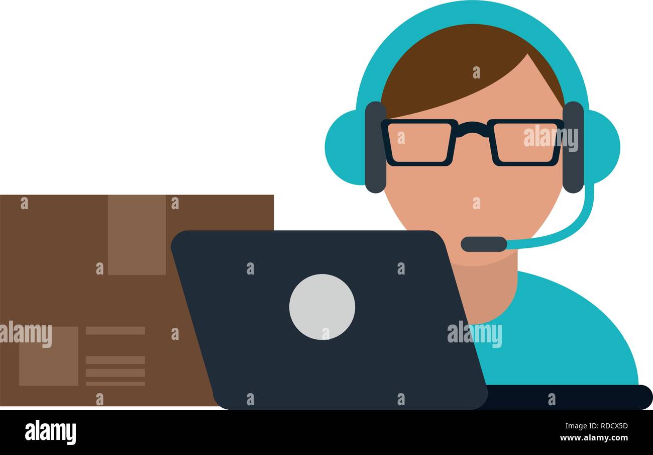 Call center and customer service Stock Vector Image & Art - Alamy