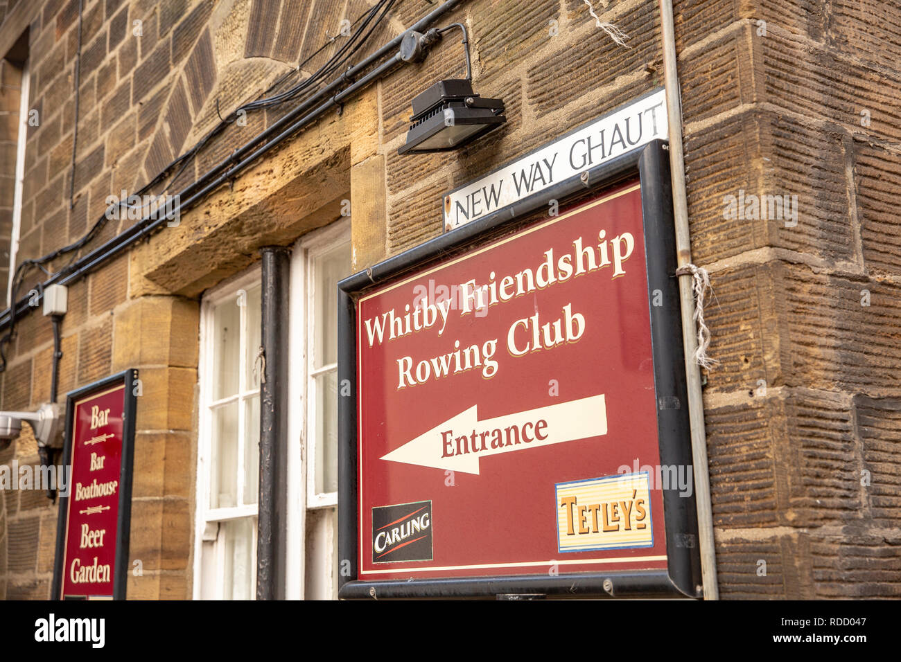 Whitby friendship rowing club in whitby town centre,North Yorkshire ...