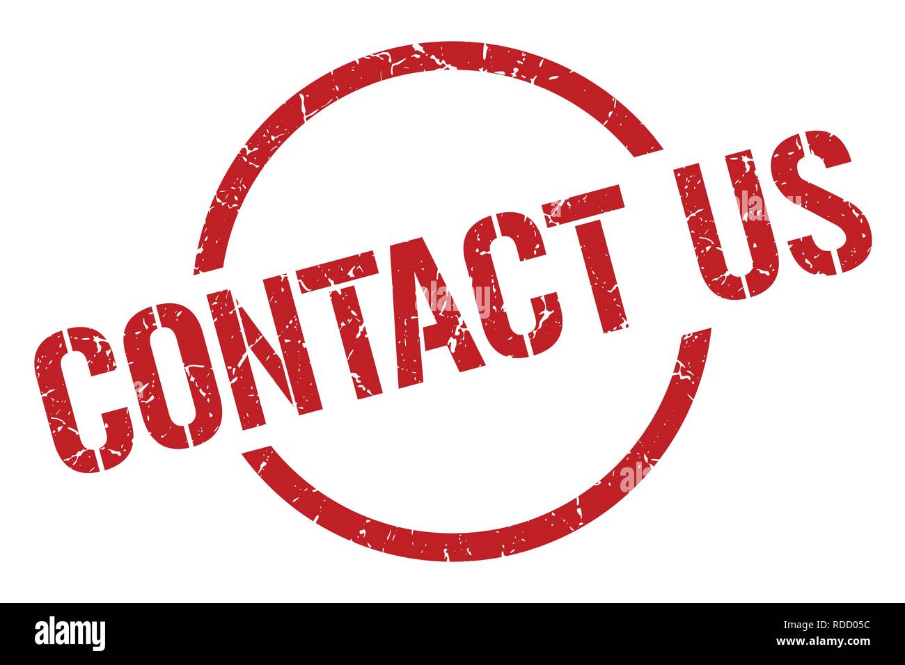 contact us red round stamp Stock Vector Image & Art - Alamy