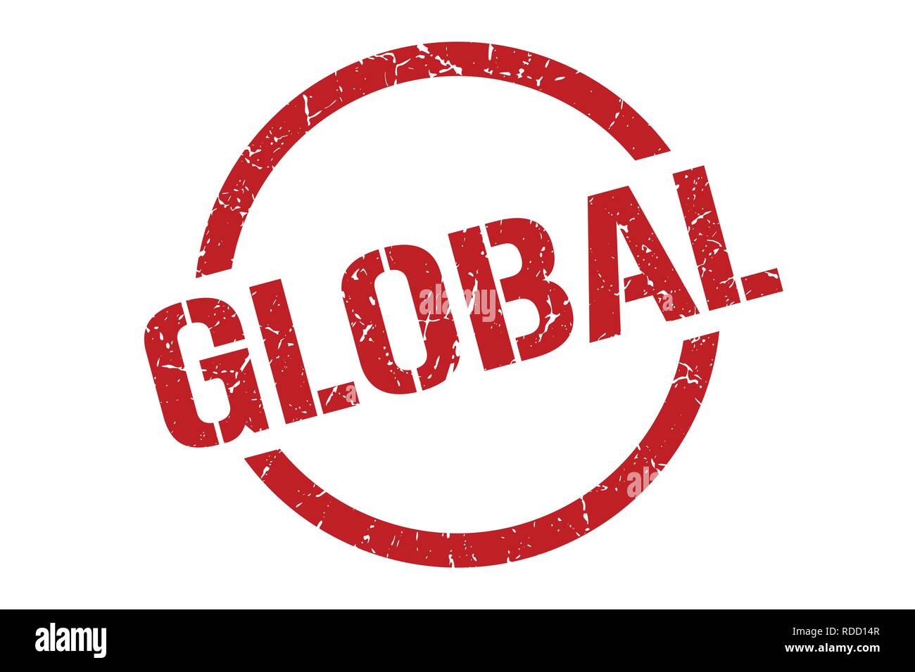 global red round stamp Stock Vector Image & Art - Alamy