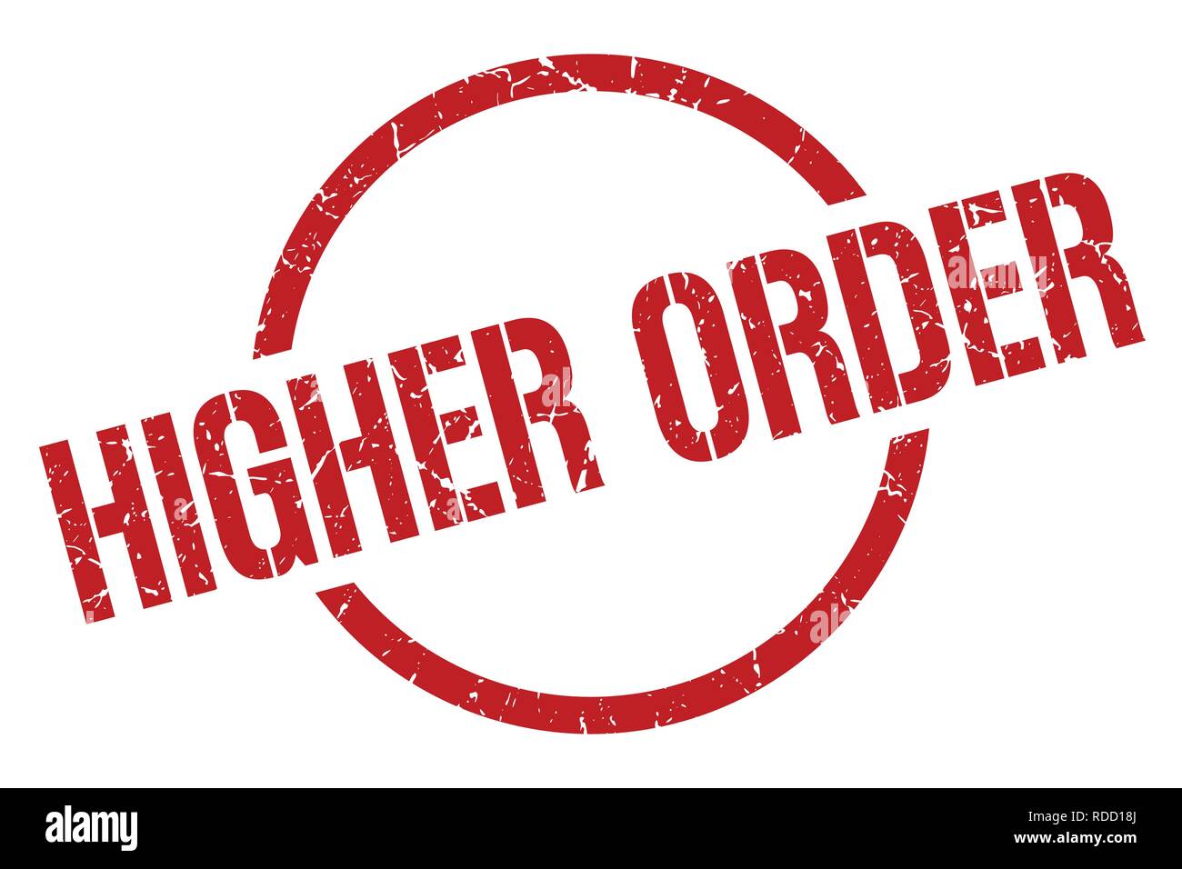 Higher order Stock Vector Images - Alamy