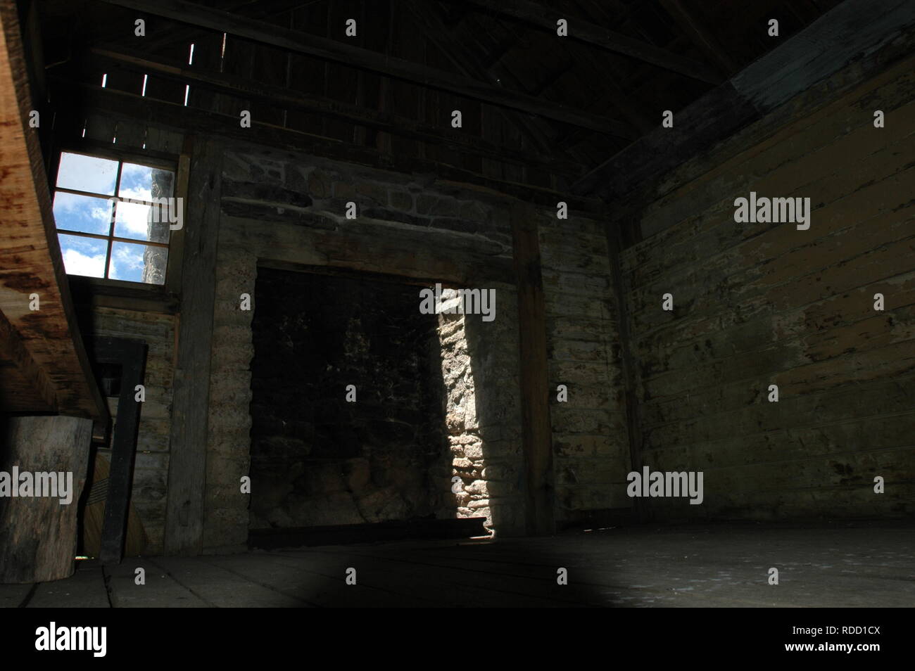 Inside Orroral Homestead Stock Photo - Alamy