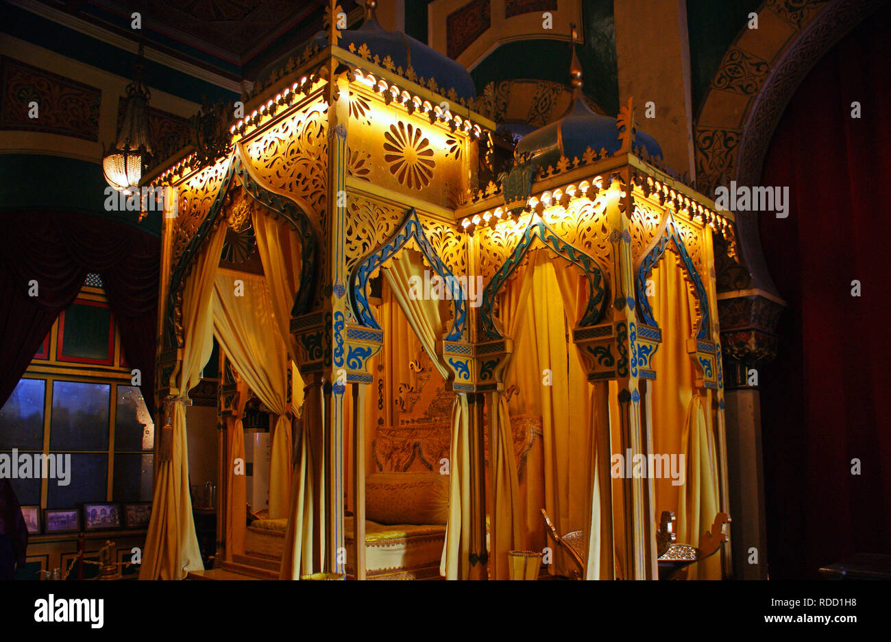 Istana Maimun Palace Medan, North Sumatera, Indonesia Stock Photo - Alamy