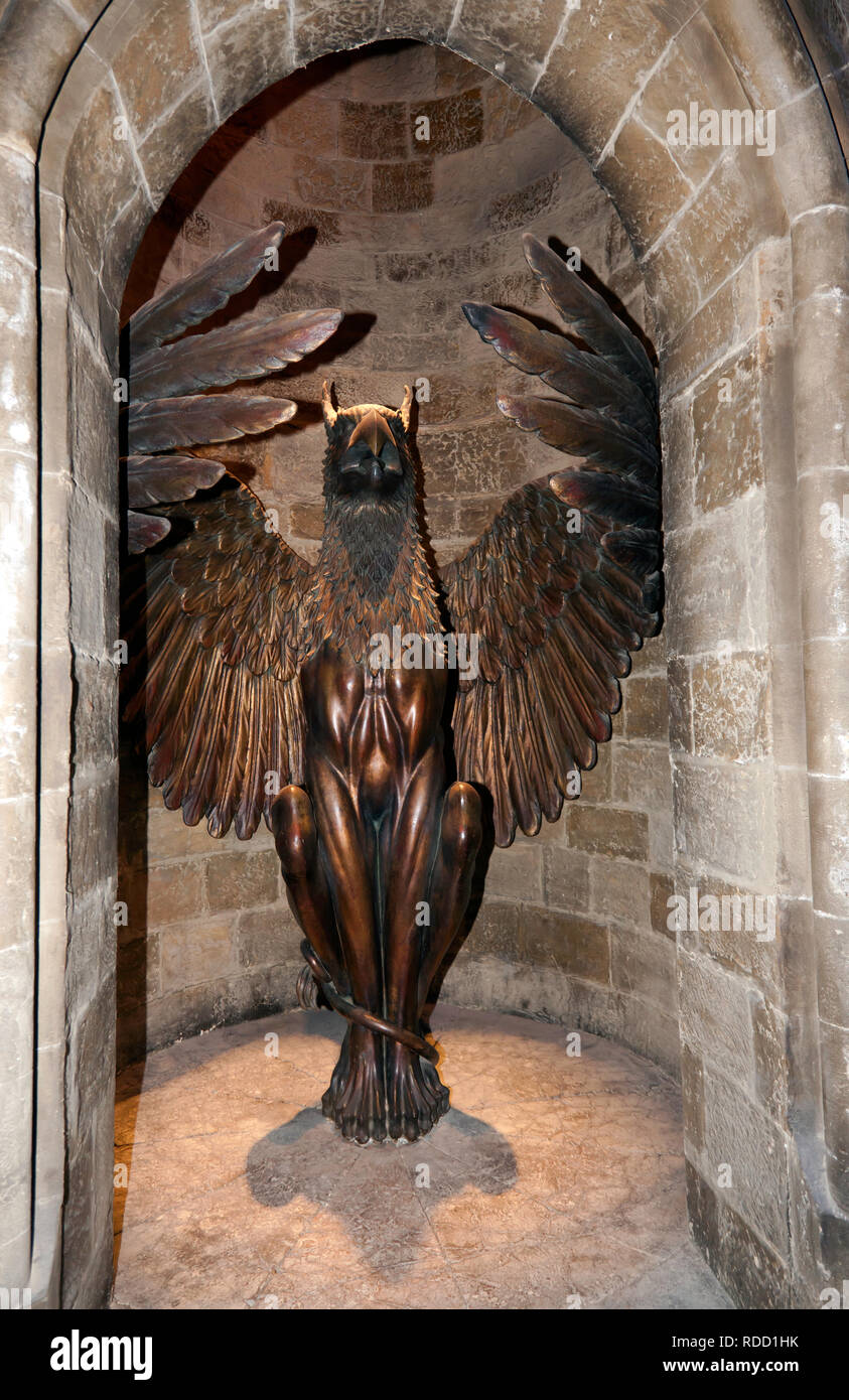 View of the Entrance to the Gargoyle Tower, providing access to the ...