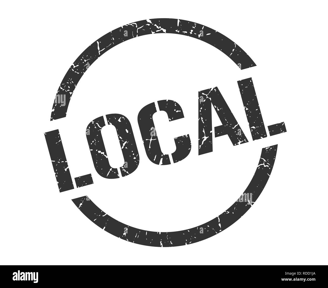 local black round stamp Stock Vector Image & Art - Alamy