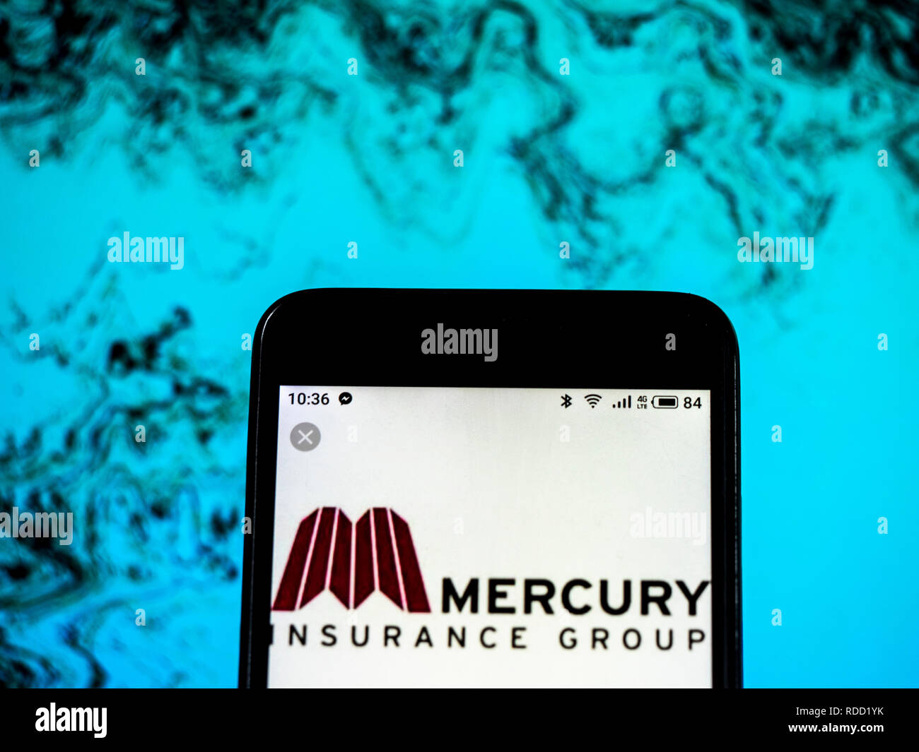 Mercury Insurance Logo High Resolution Stock Photography and Images - Alamy