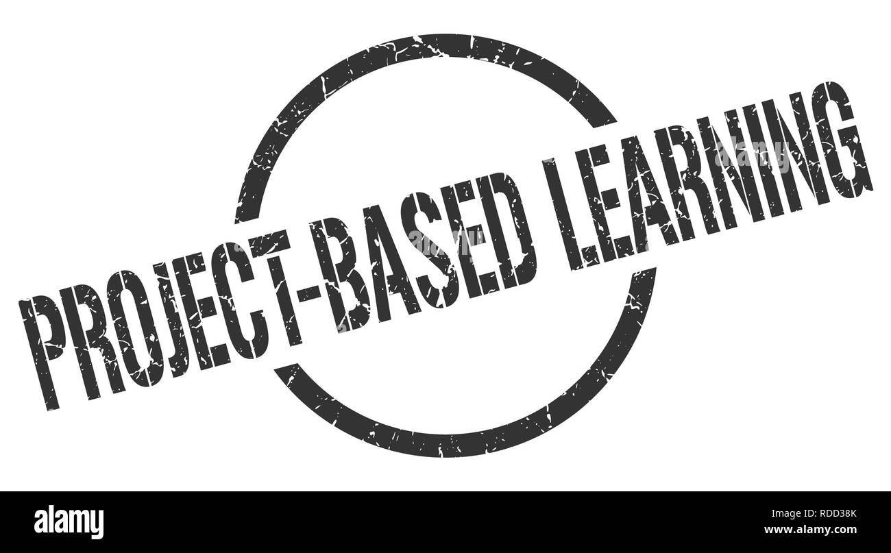 project-based learning black round stamp Stock Vector Image & Art - Alamy