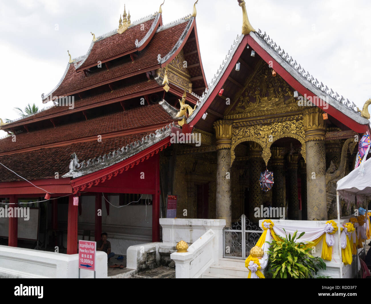 Luang Prabang Royal Palace and national museum is a set of temple ...