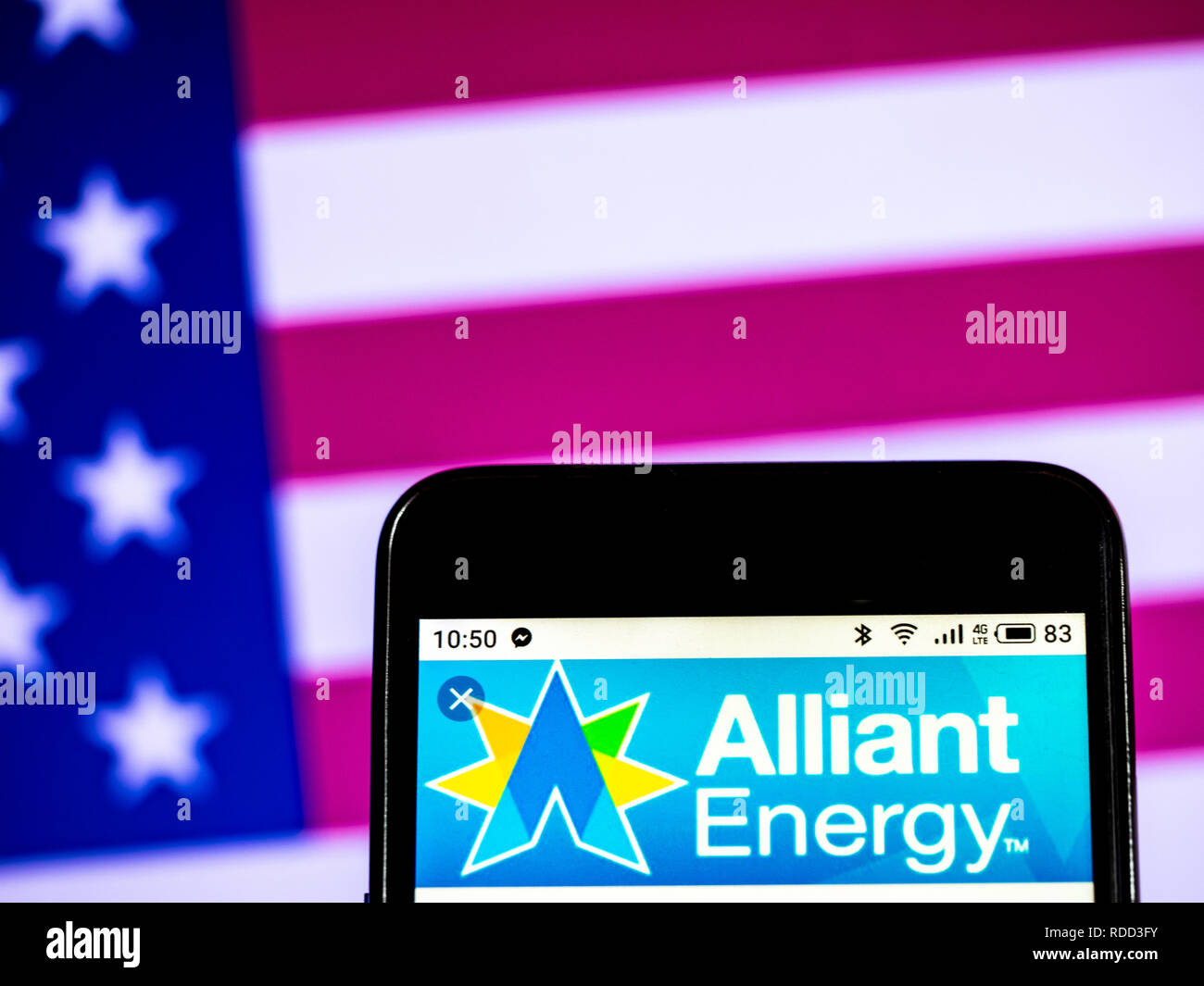 Alliant logo hi-res stock photography and images - Alamy