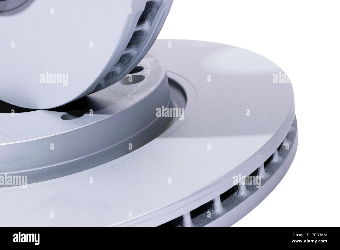 Car Brake disc isolated on white background. Auto parts. Brake disc ...