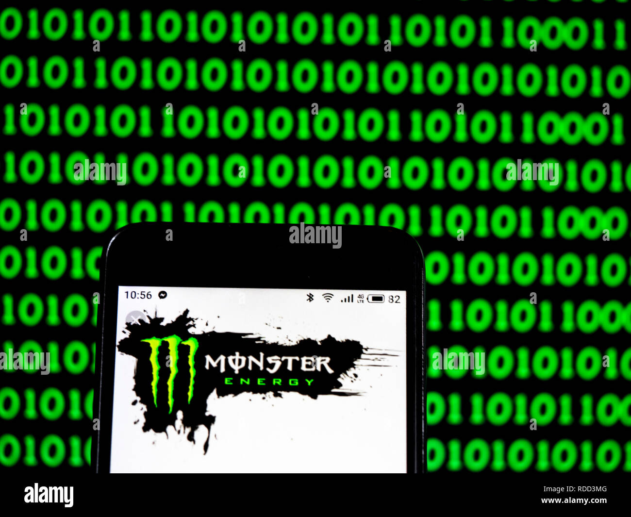 Monster beverage logo hi-res stock photography and images - Alamy