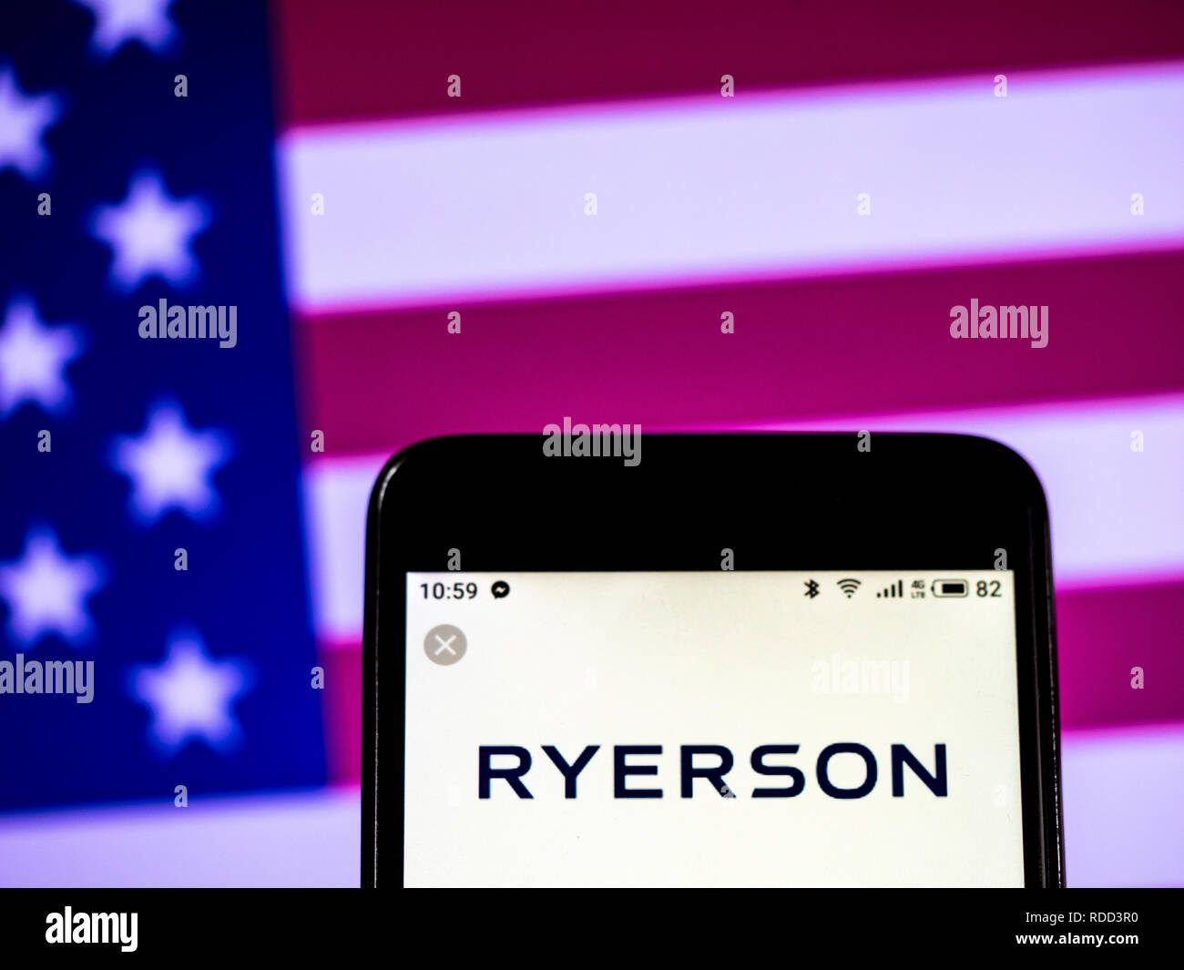 Ryerson holding hi-res stock photography and images - Alamy