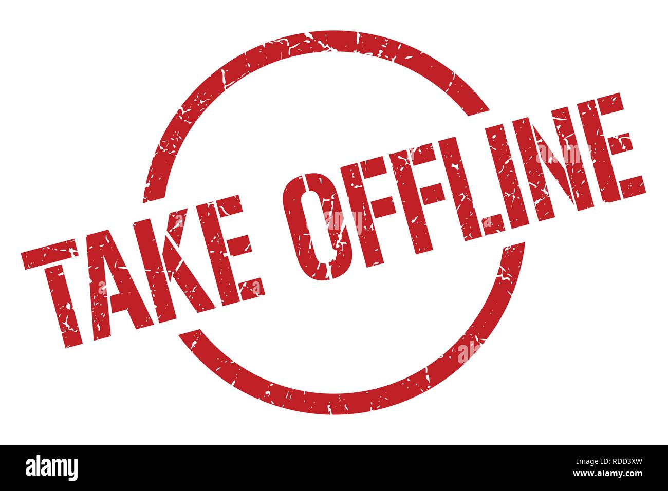 Take offline Cut Out Stock Images & Pictures - Alamy