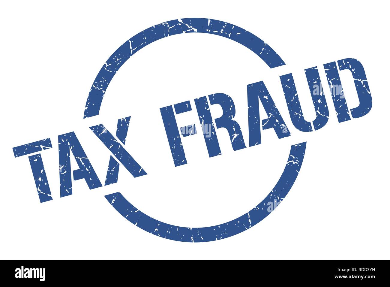 tax fraud blue round stamp Stock Vector Image & Art - Alamy