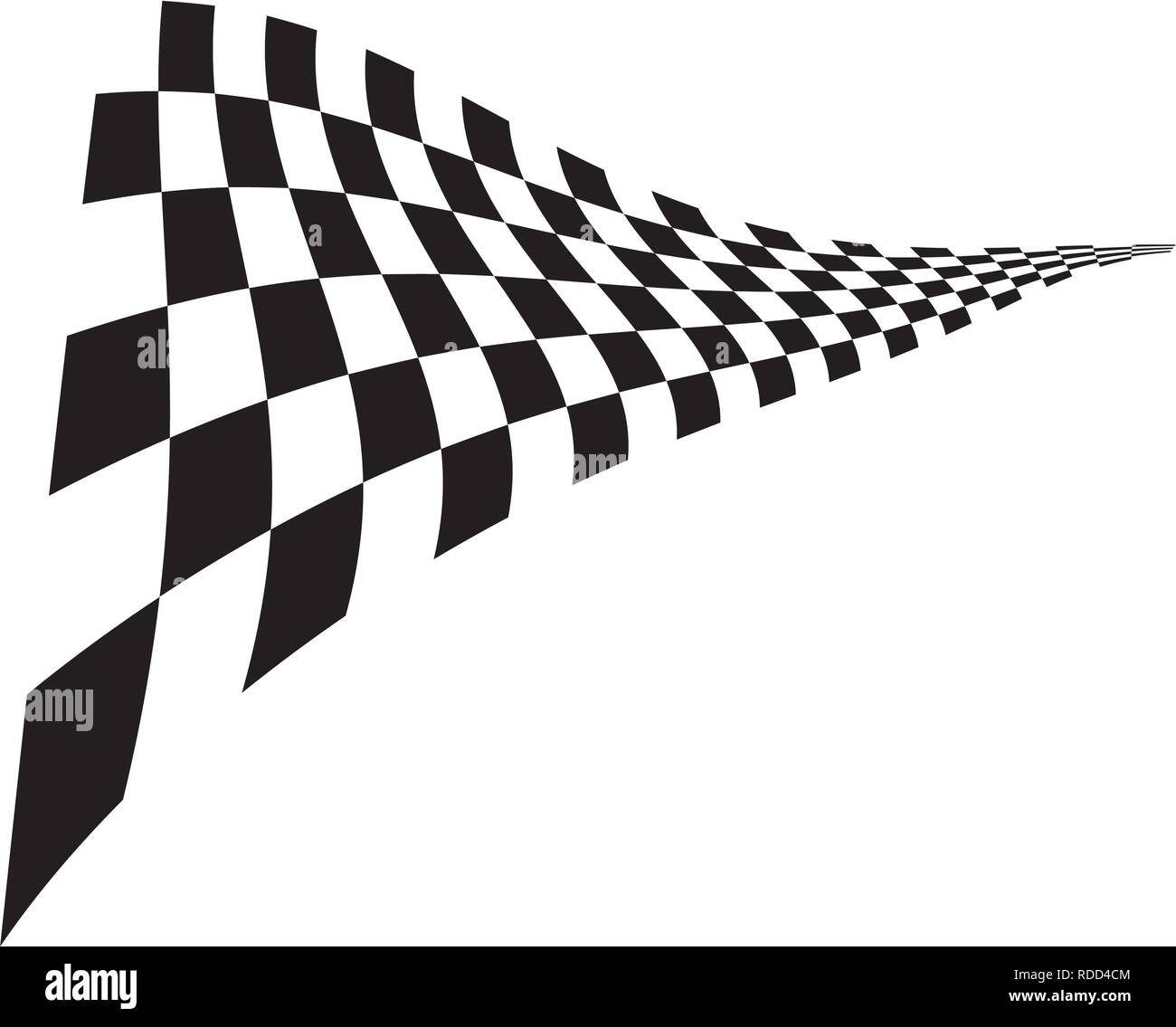 Race flag icon, simple design illustration vector Stock Vector Image ...