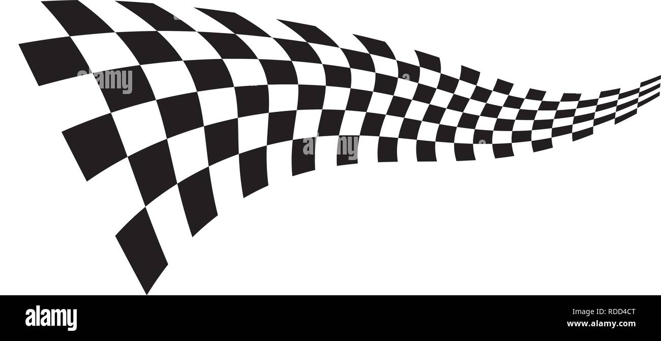 Race flag icon, simple design illustration vector Stock Vector Image ...