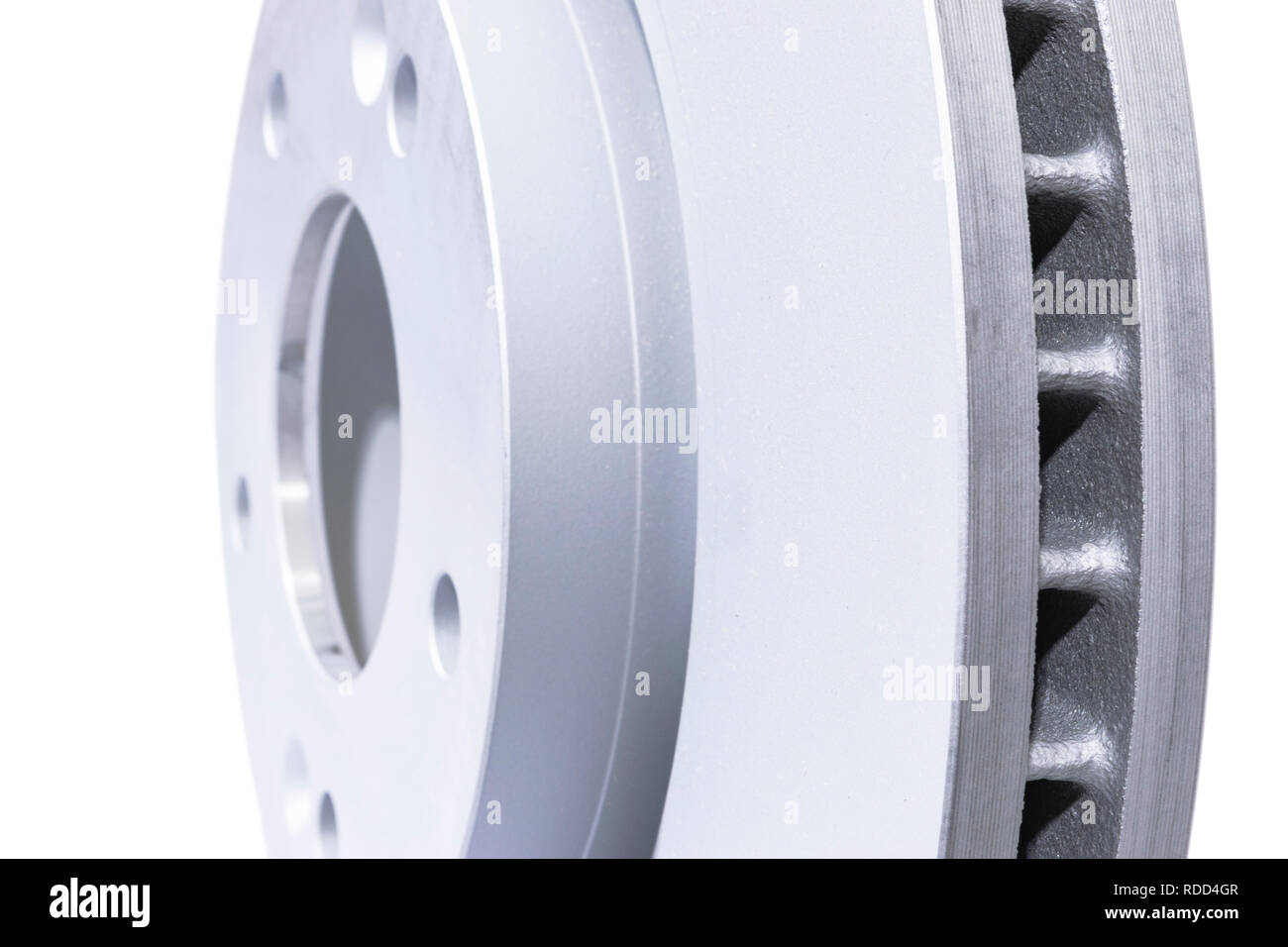 Car Brake disc isolated on white background. Auto parts. Brake disc ...