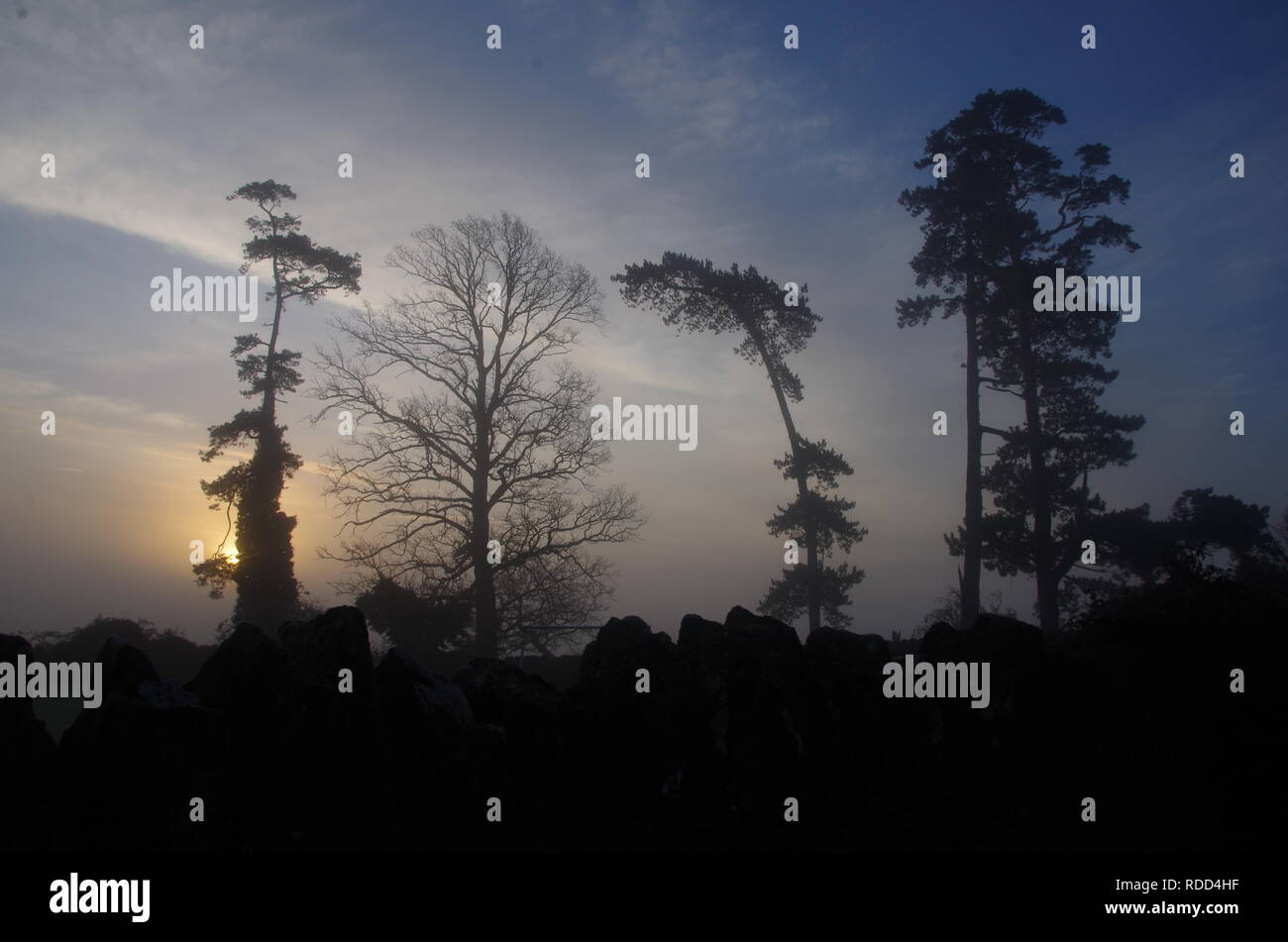 Great Elm. The Macmillan Way. Long-distance trail. Somerset. England ...