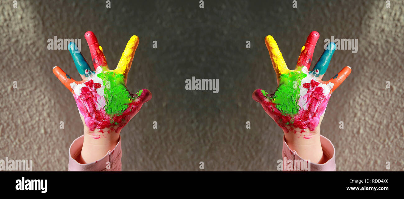 Hand paintings hi-res stock photography and images - Alamy