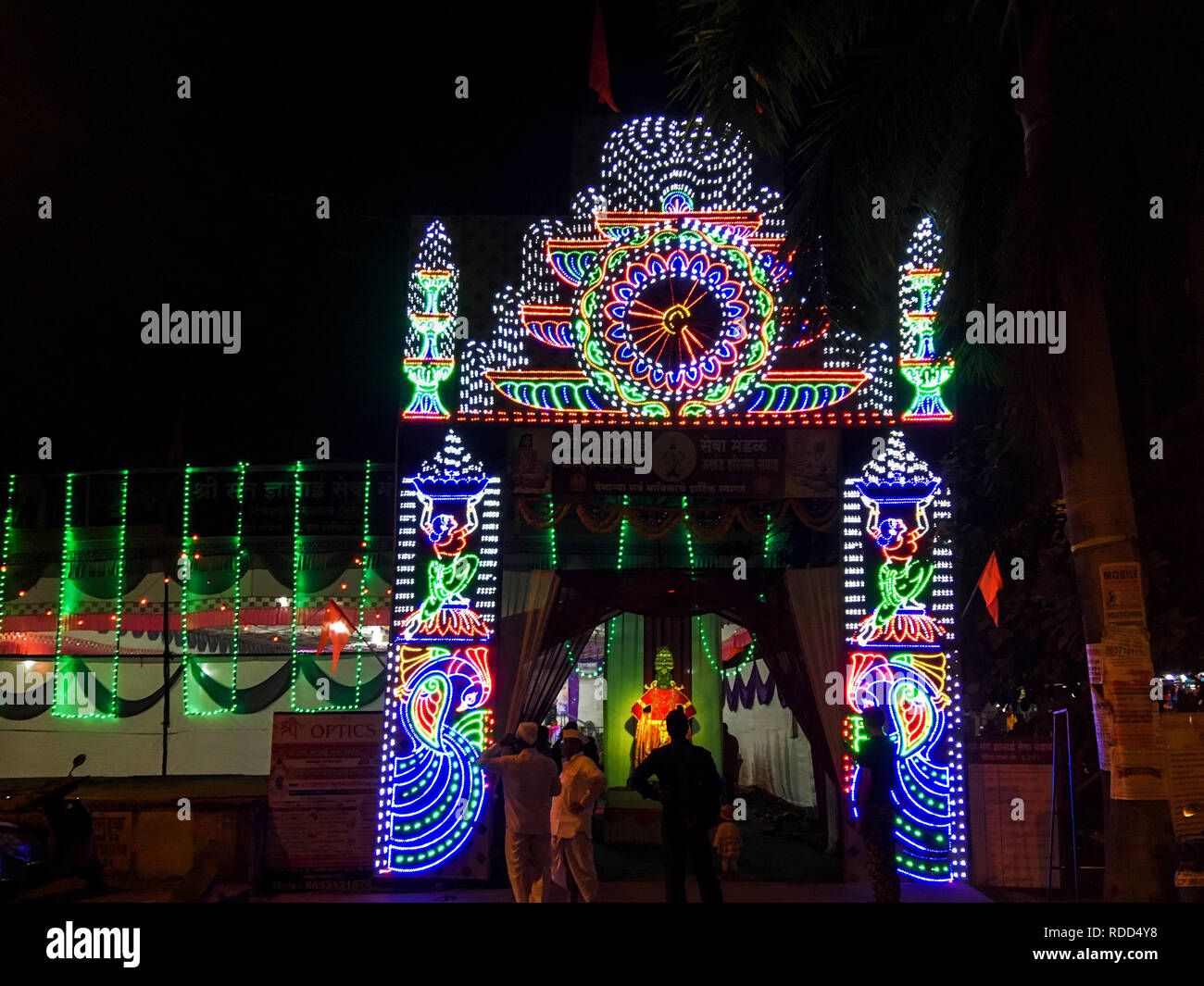 Led light india hi-res stock photography and images - Alamy