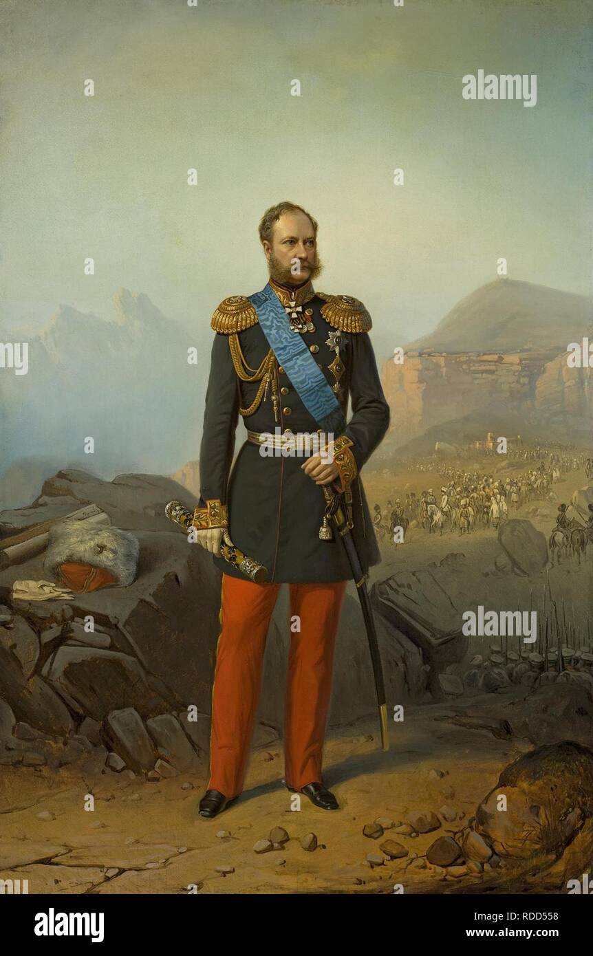 Portrait of Prince Alexander Ivanovich Baryatinsky (1815-1879). Museum ...