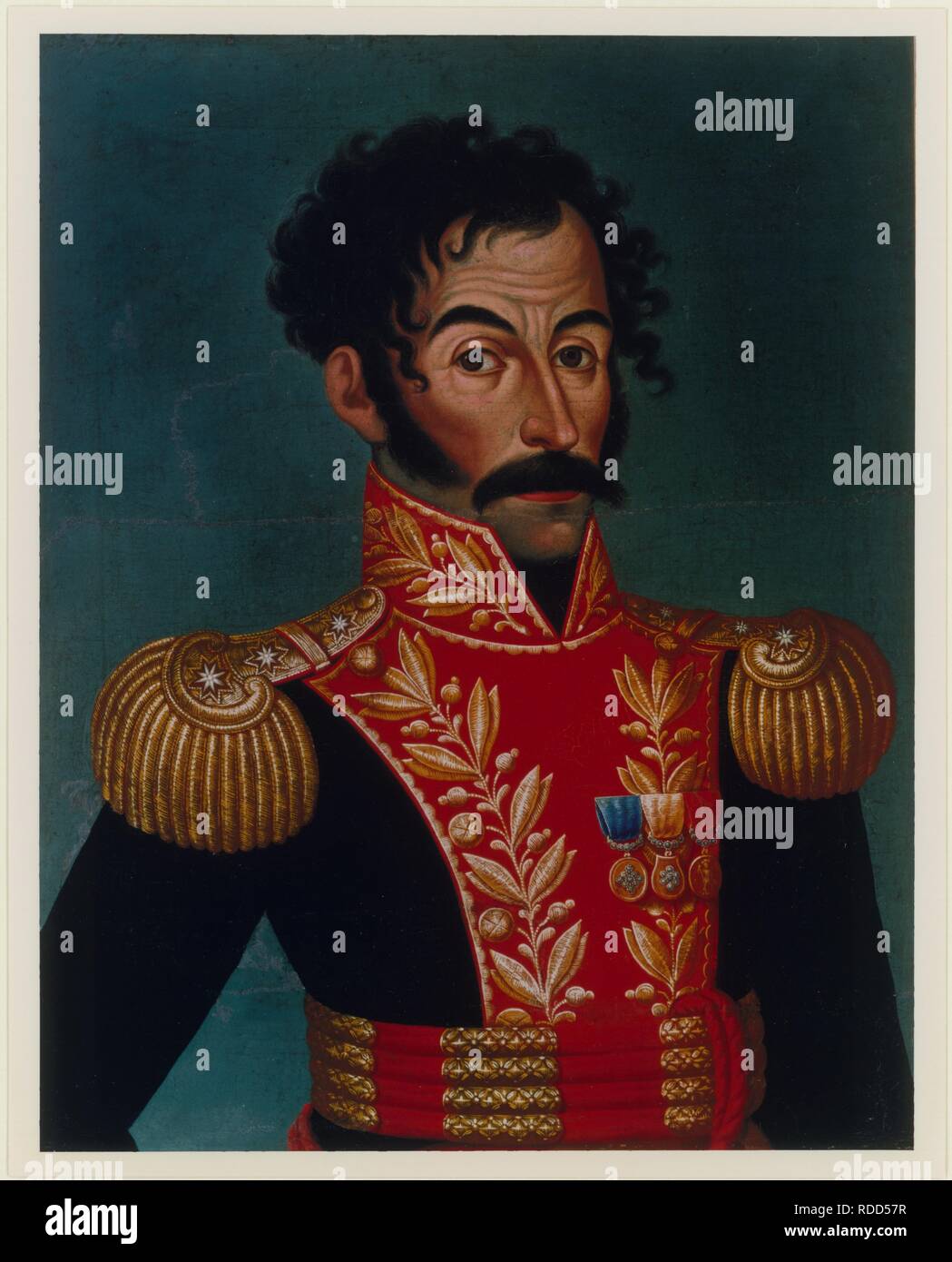 Portrait of Simón Bolívar. Museum: PRIVATE COLLECTION. Author ...