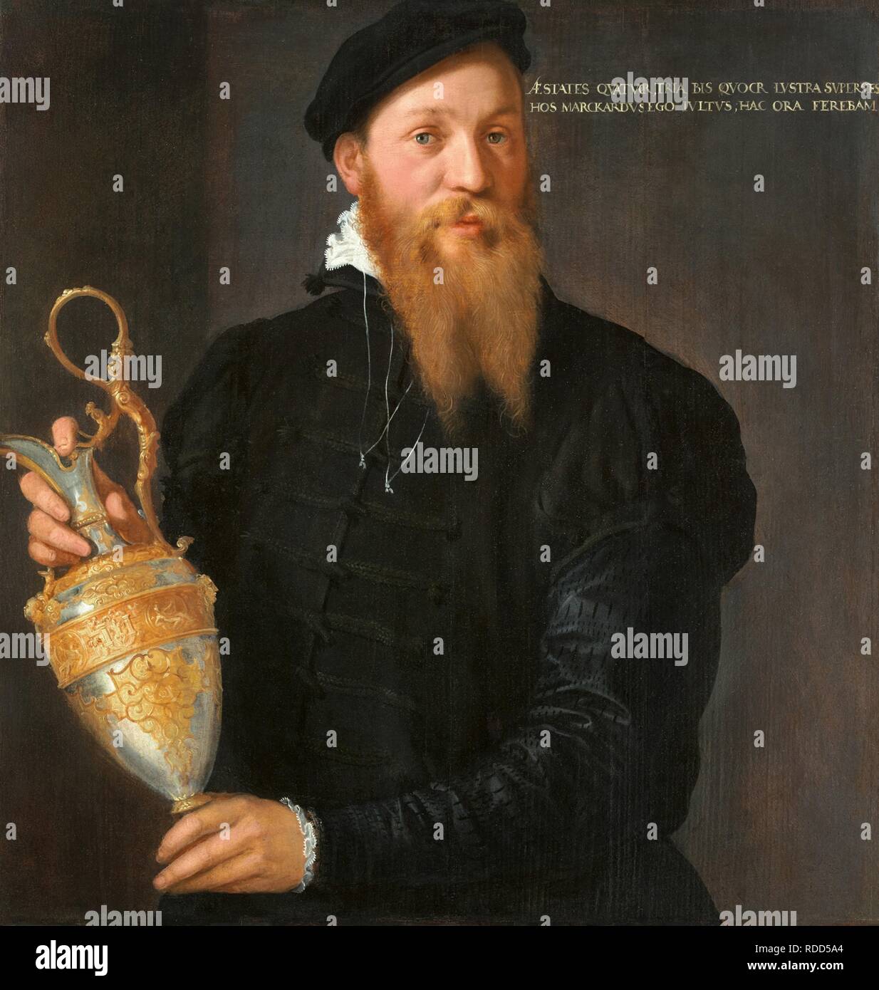 Portrait of the Augsburg goldsmith Martin Marquart. Museum: Art History ...