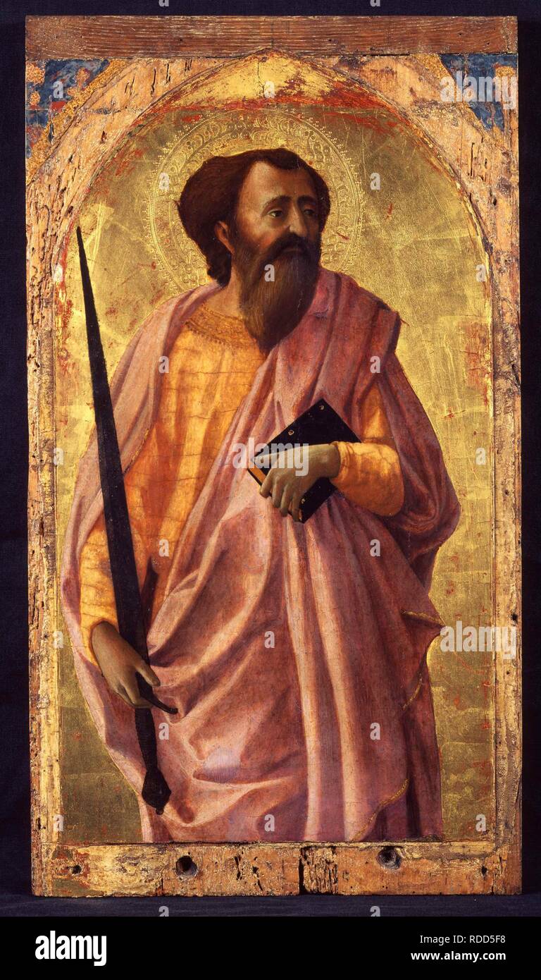 Saint Paul. From the Altarpiece for the Santa Maria del Carmine in Pisa ...