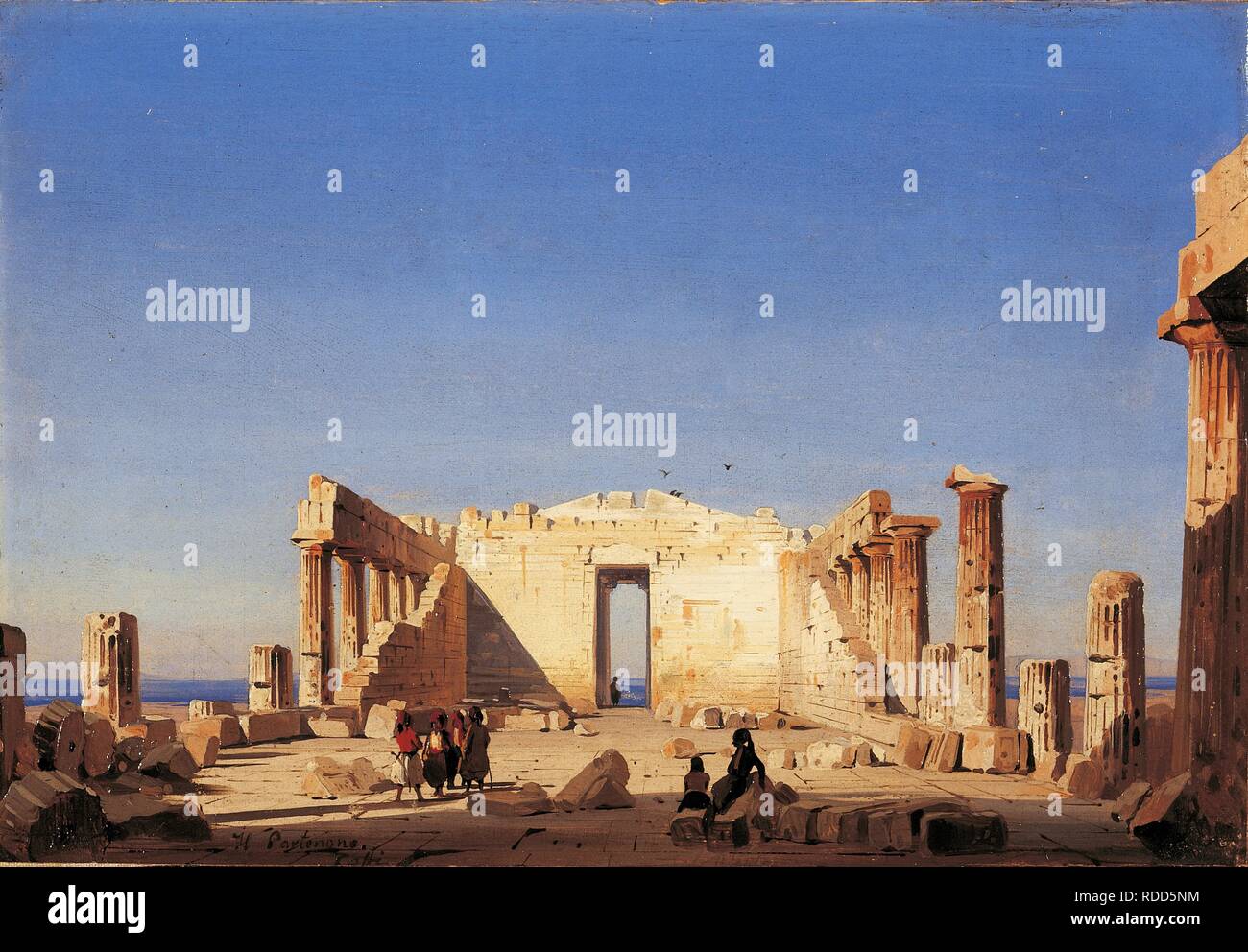 Inside the Parthenon. Museum: Ca' Pesaro Galleria Internazionale d'Arte ...
