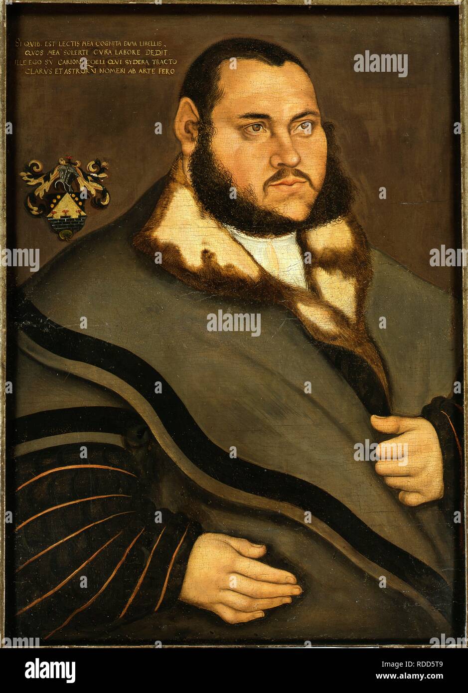 Portrait of Johann Carion (1499-1537). Museum: Staatliche Museen ...