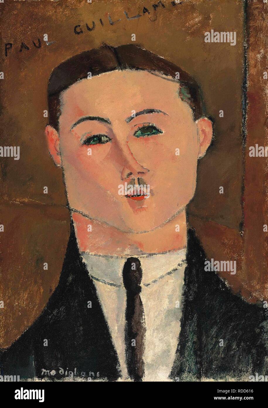 Portrait of Paul Guillaume (1891-1934). Museum: PRIVATE COLLECTION ...