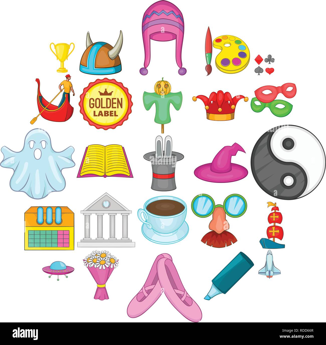 Originative icons set, cartoon style Stock Vector Image & Art - Alamy