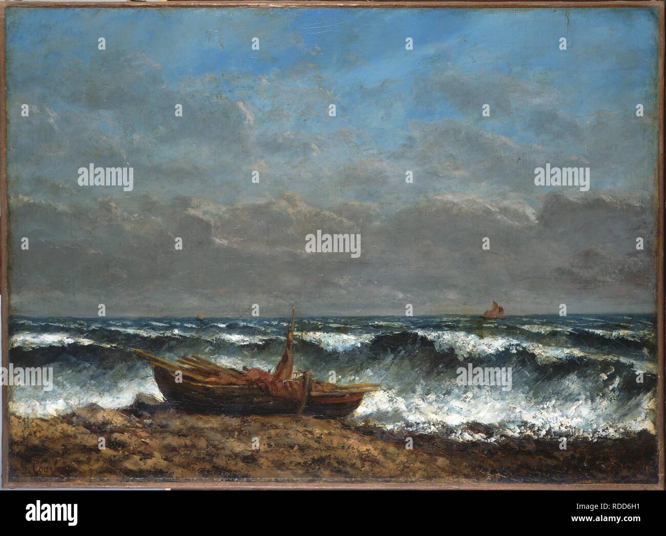 La Vague (The Wave). Museum: Musée des Beaux Arts, Orléans. Author ...