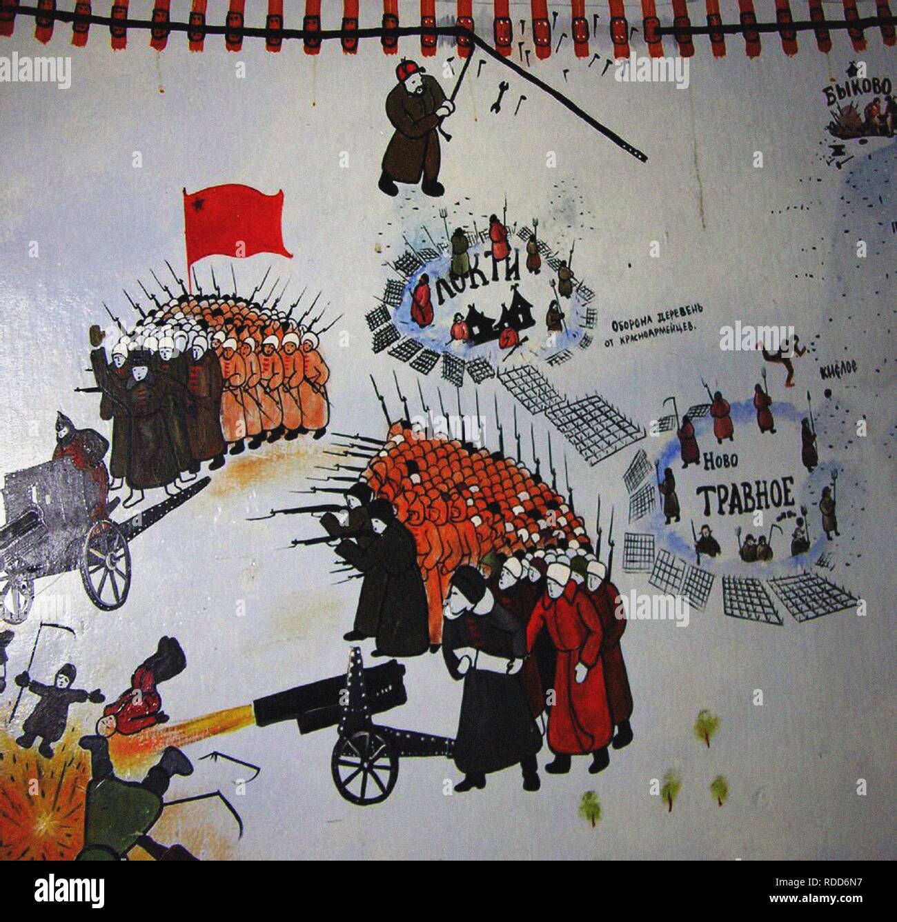 The Ishim Rebellion (Detail). Museum: Regional Museum of Art and ...