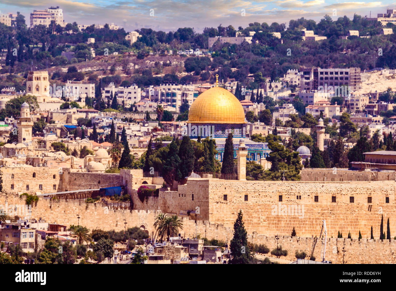 The dome of the rock in Jerusalem, Israel Stock Photo - Alamy