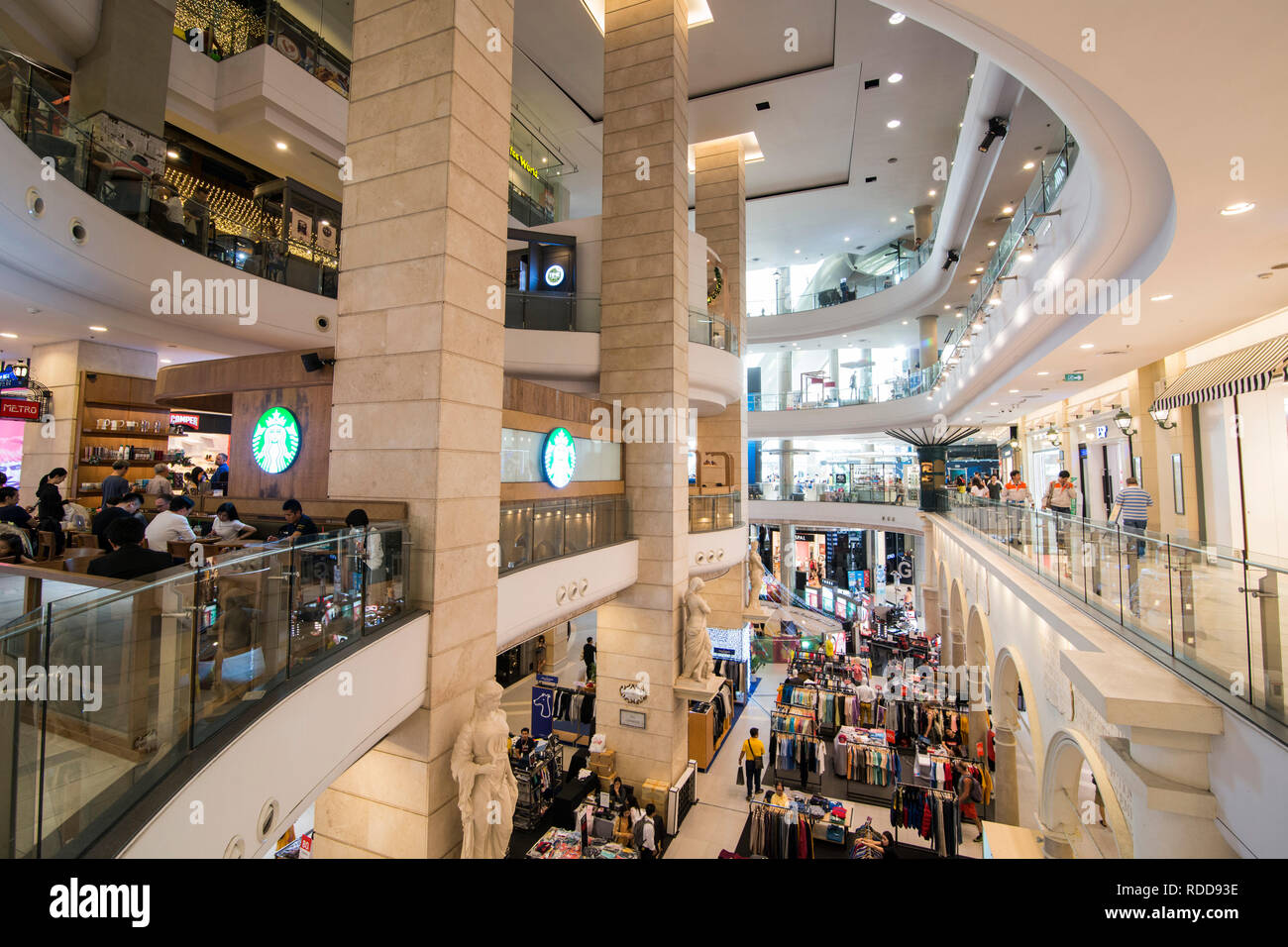 the Terminal 21 Shopping Mall in Sukhumvit in the city of Bangkok in ...