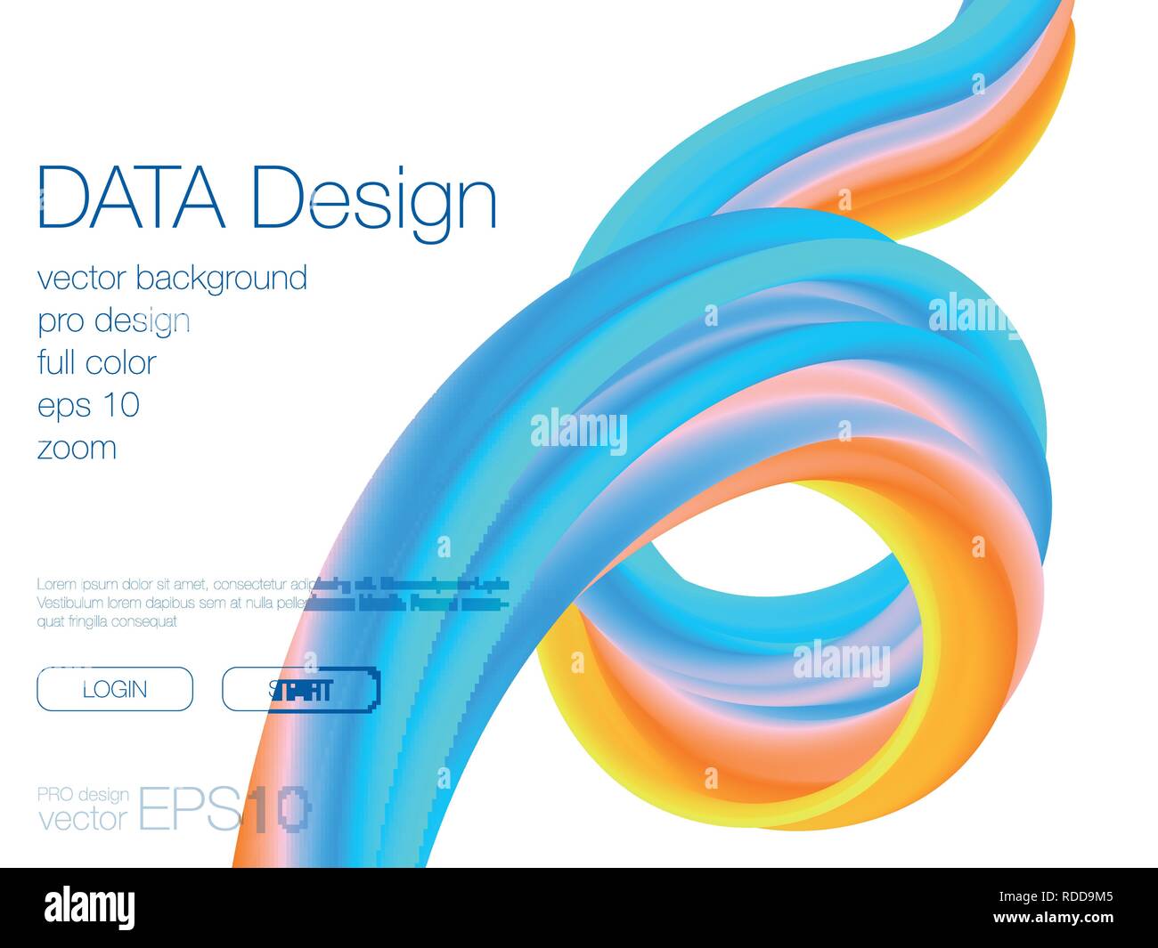 Abstract blend background. Template for web site Stock Vector Image ...