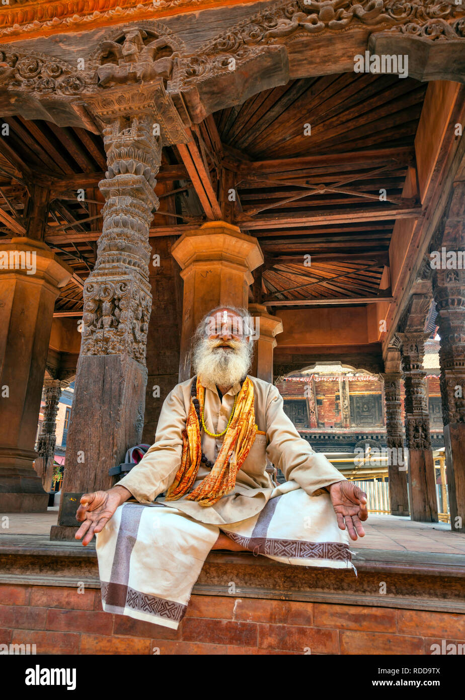India Hindu Holy Man, India Stock Photo - Alamy