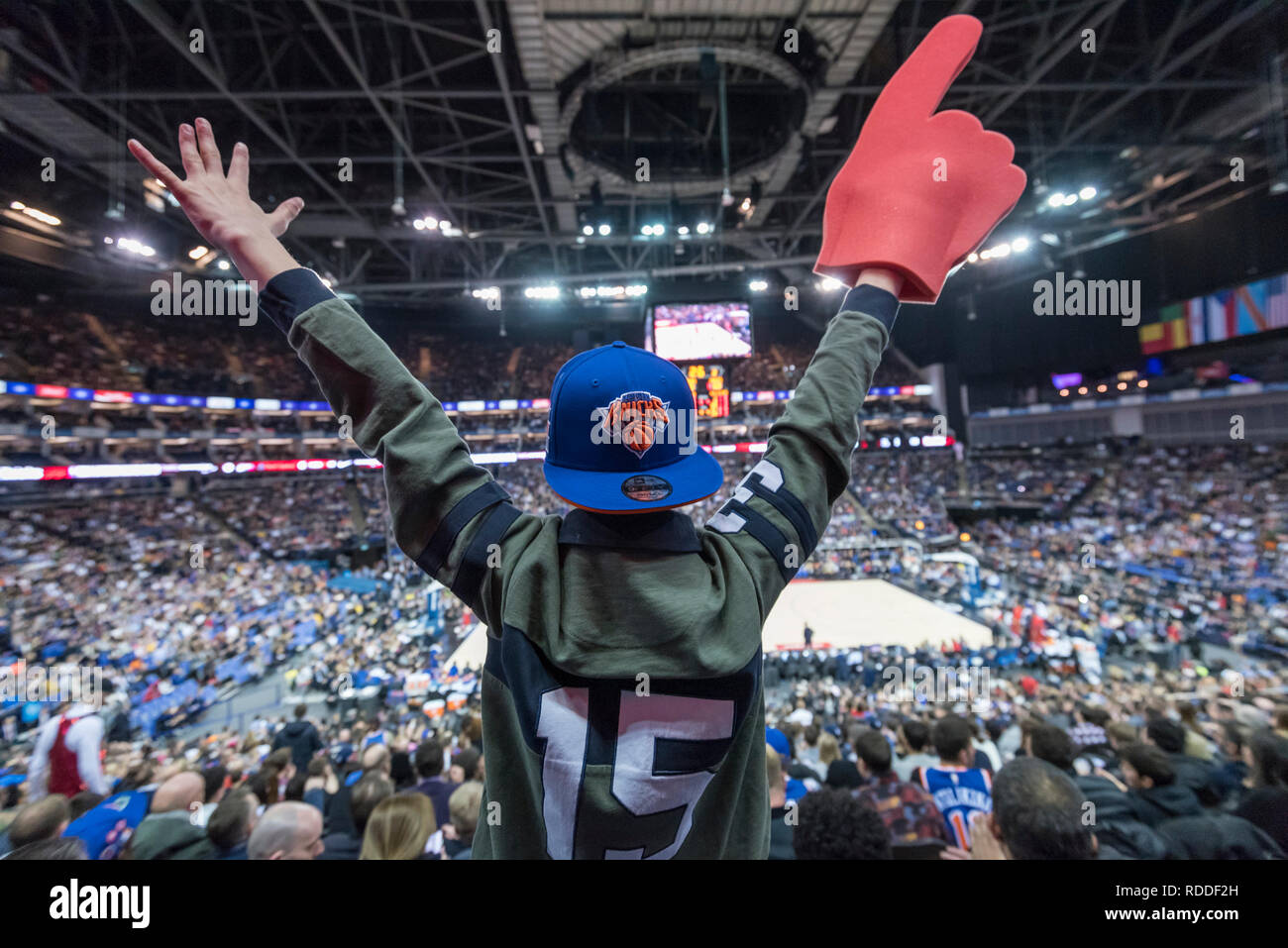 Nba london game 2019 o2 arena hi-res stock photography and images - Alamy